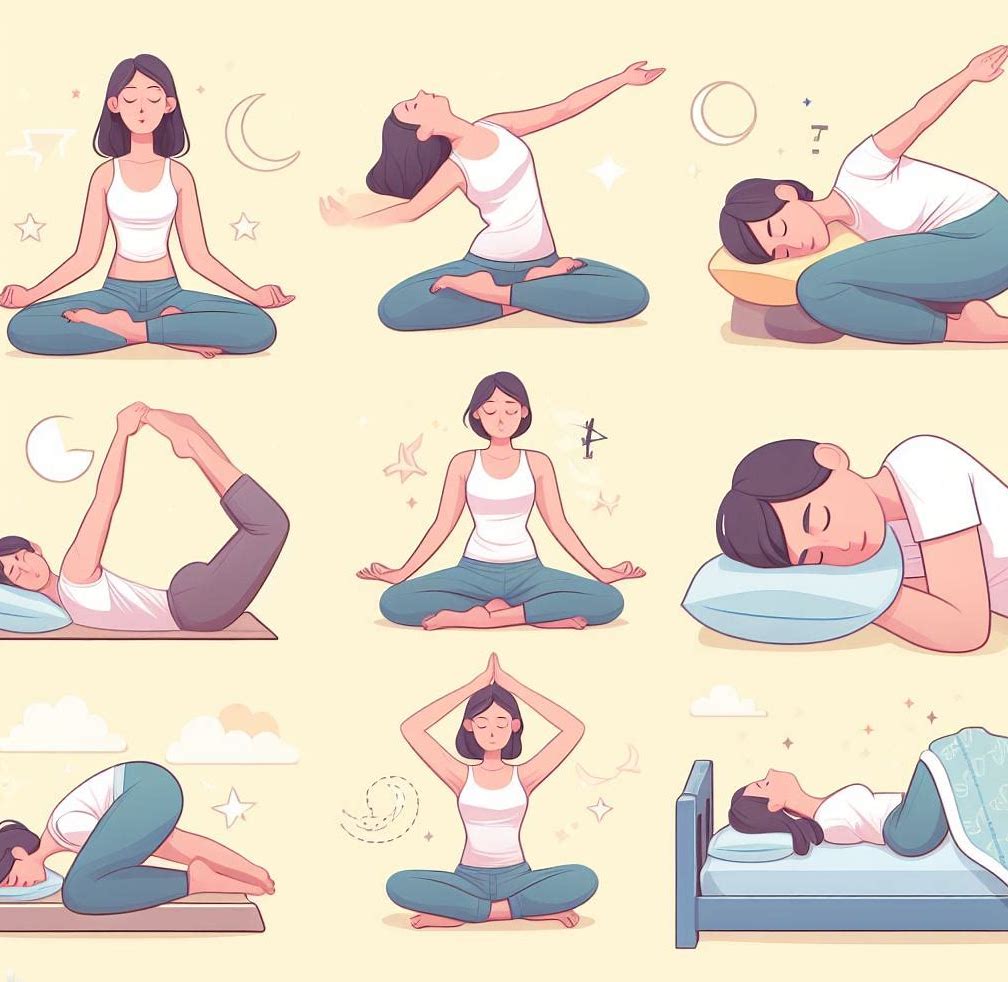 Poses and Practices to Improve Your Sleep Quality - Happyloka Yoga And ...